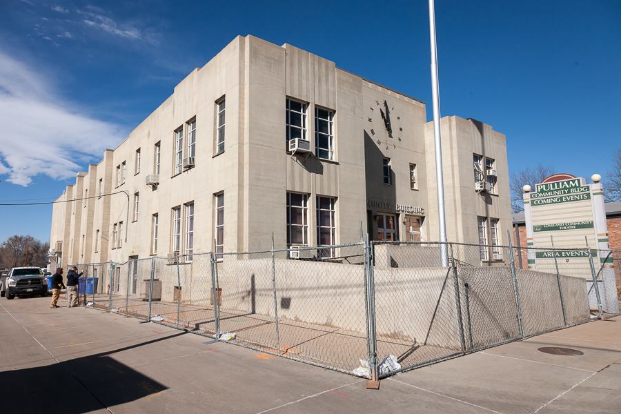 Renovation begins! - Pulliam Building